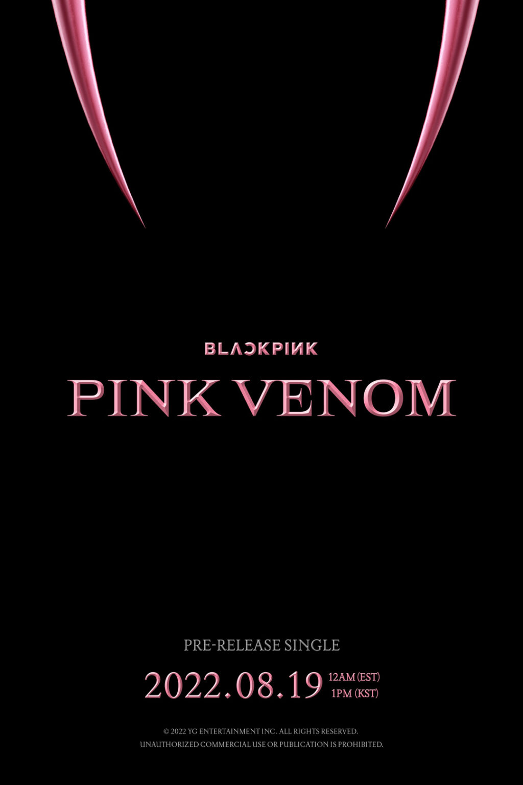 BLACKPINK: check out the release poster for “Pink Venom” – AT KPOP NOW